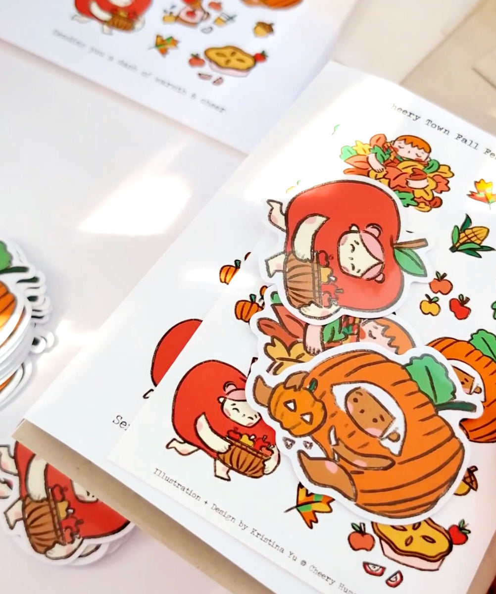 *Cheery Club* Monthly Stickers & Stationery in Your Mailbox – Cheery ...