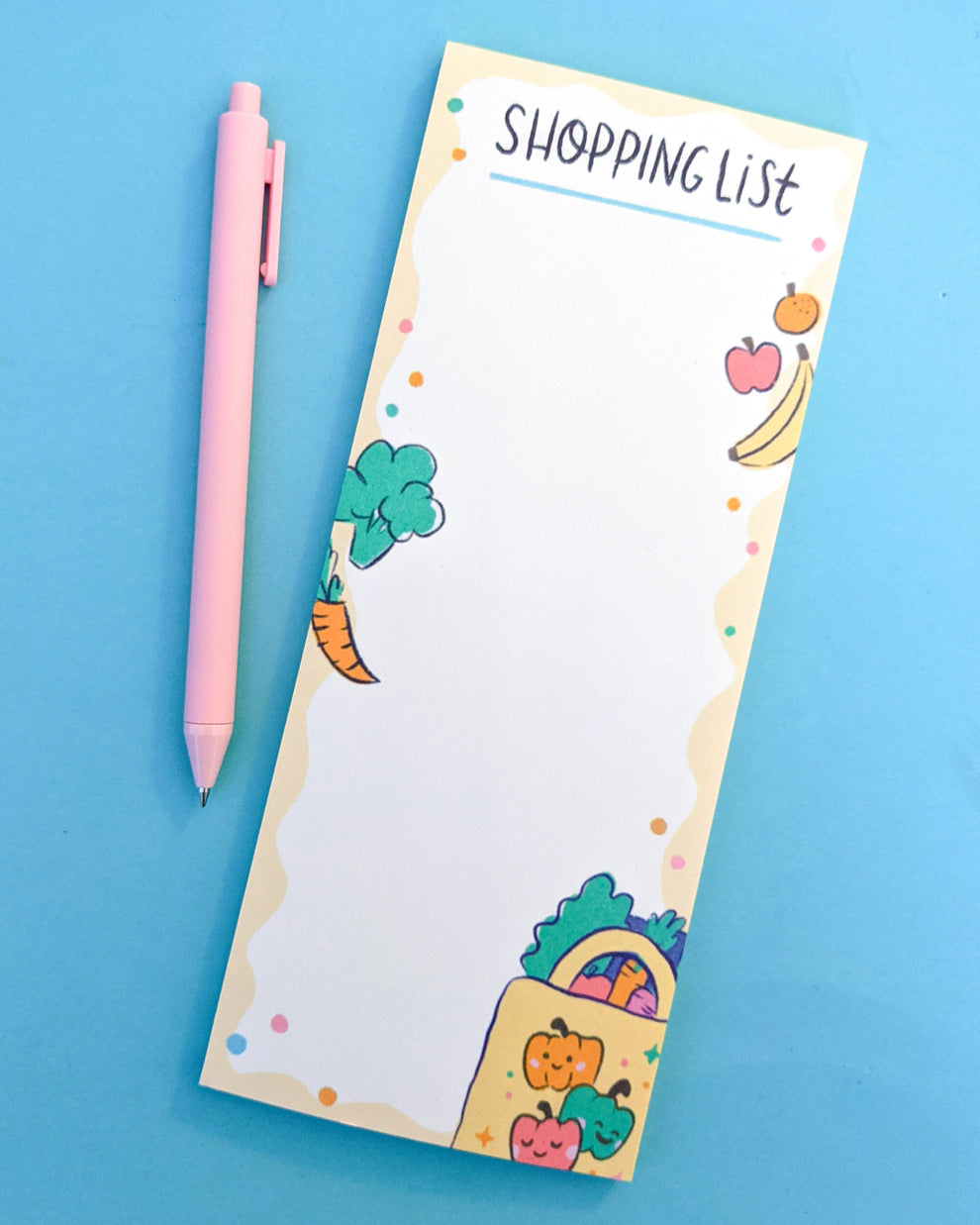 Shopping List - Notepad – Cheery Human Studios