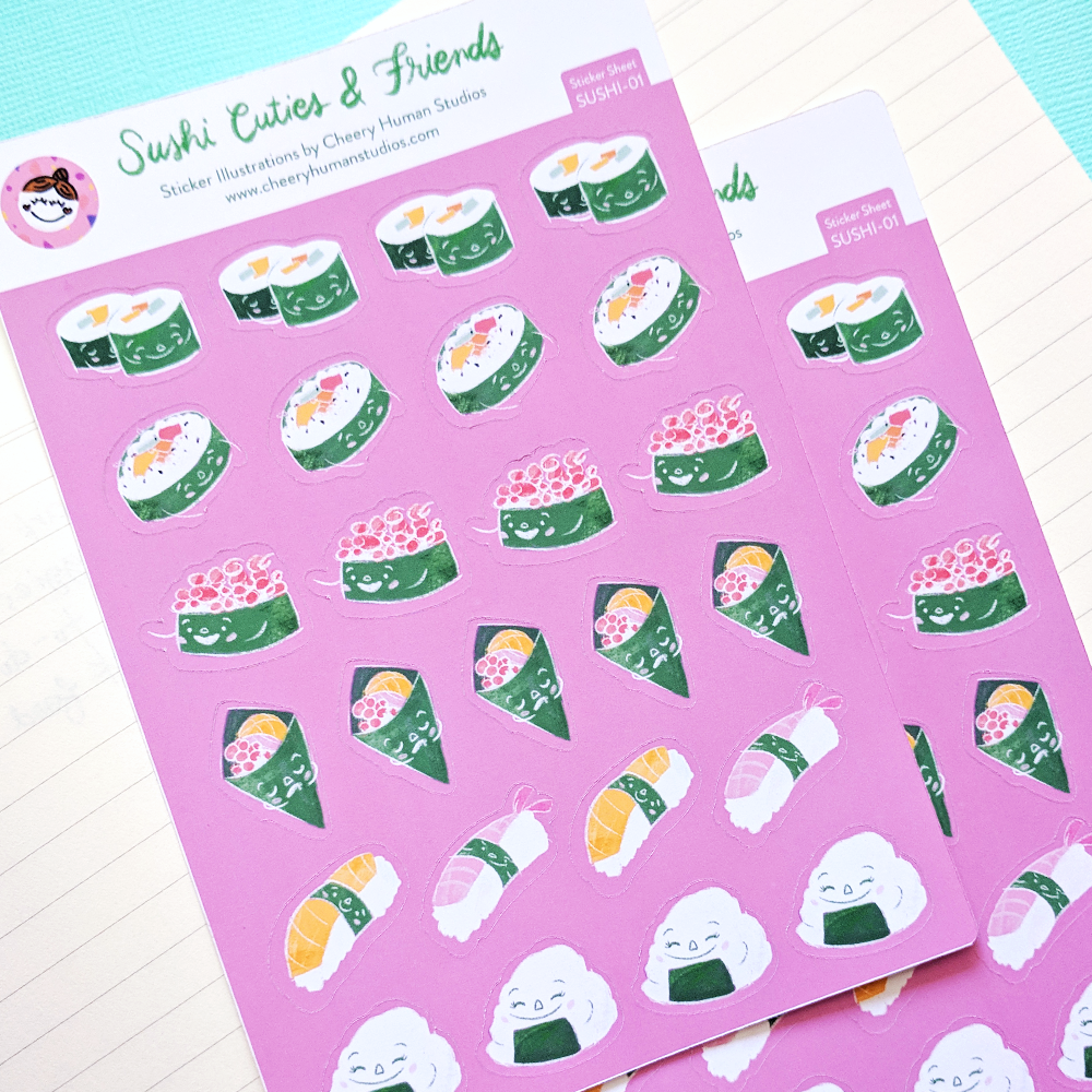 Build Your Own Sticker Sheet Pack of 5 | Planner Sticker Sheets ...